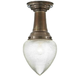 Baselite Heritage Series 7" Decorative Flush Mount with Custom Finish ...