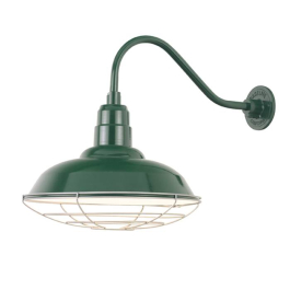 Baselite Warehouse Series 16" Shade with Custom Finish and Mounting ...