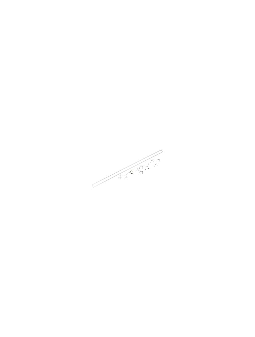 Keystone KT-LALED-8A-RM-KITRecessed Mounting Kit for 8' Series A Linear ...